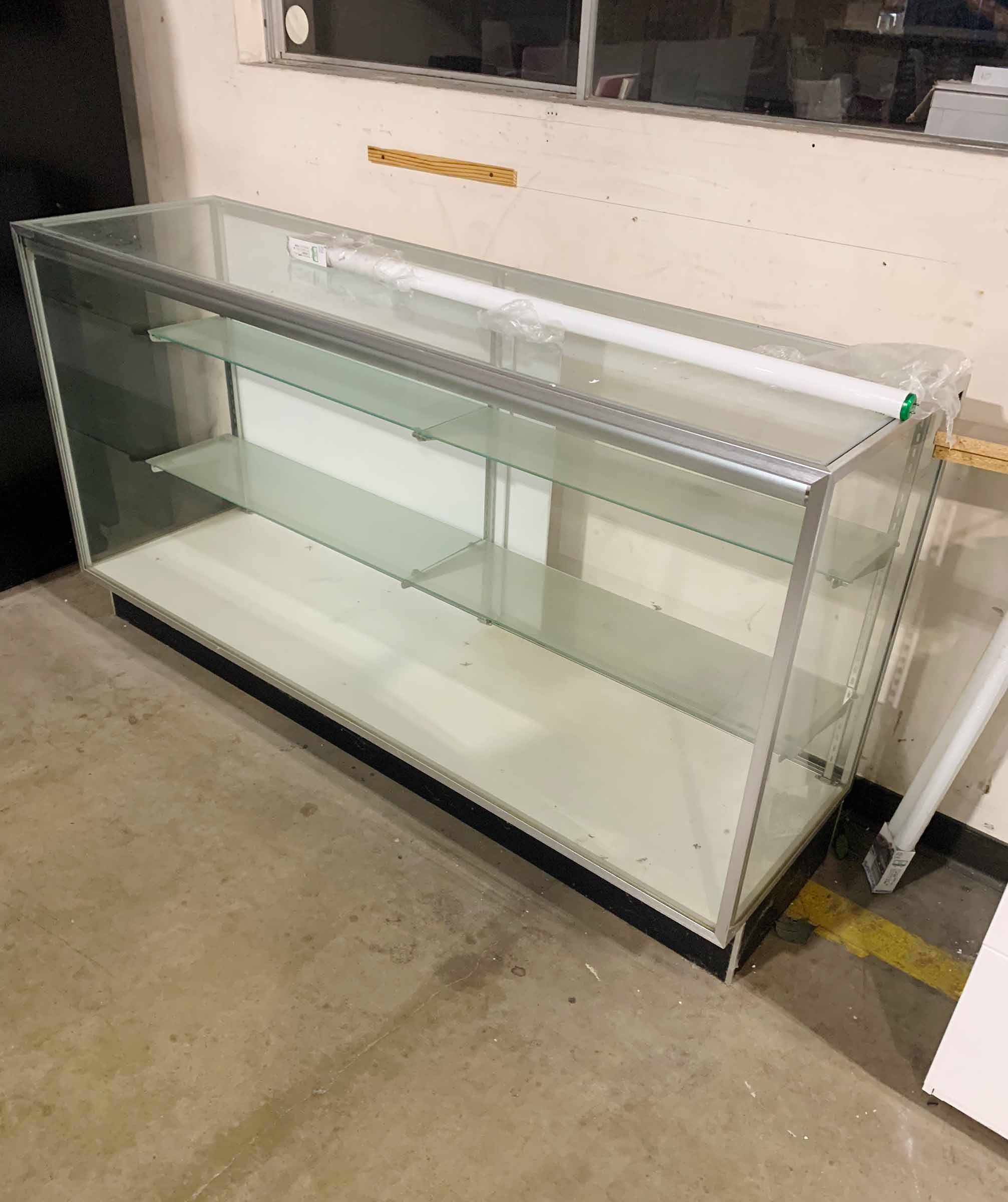 70” wide Display Case with Lighting | Capital Furniture