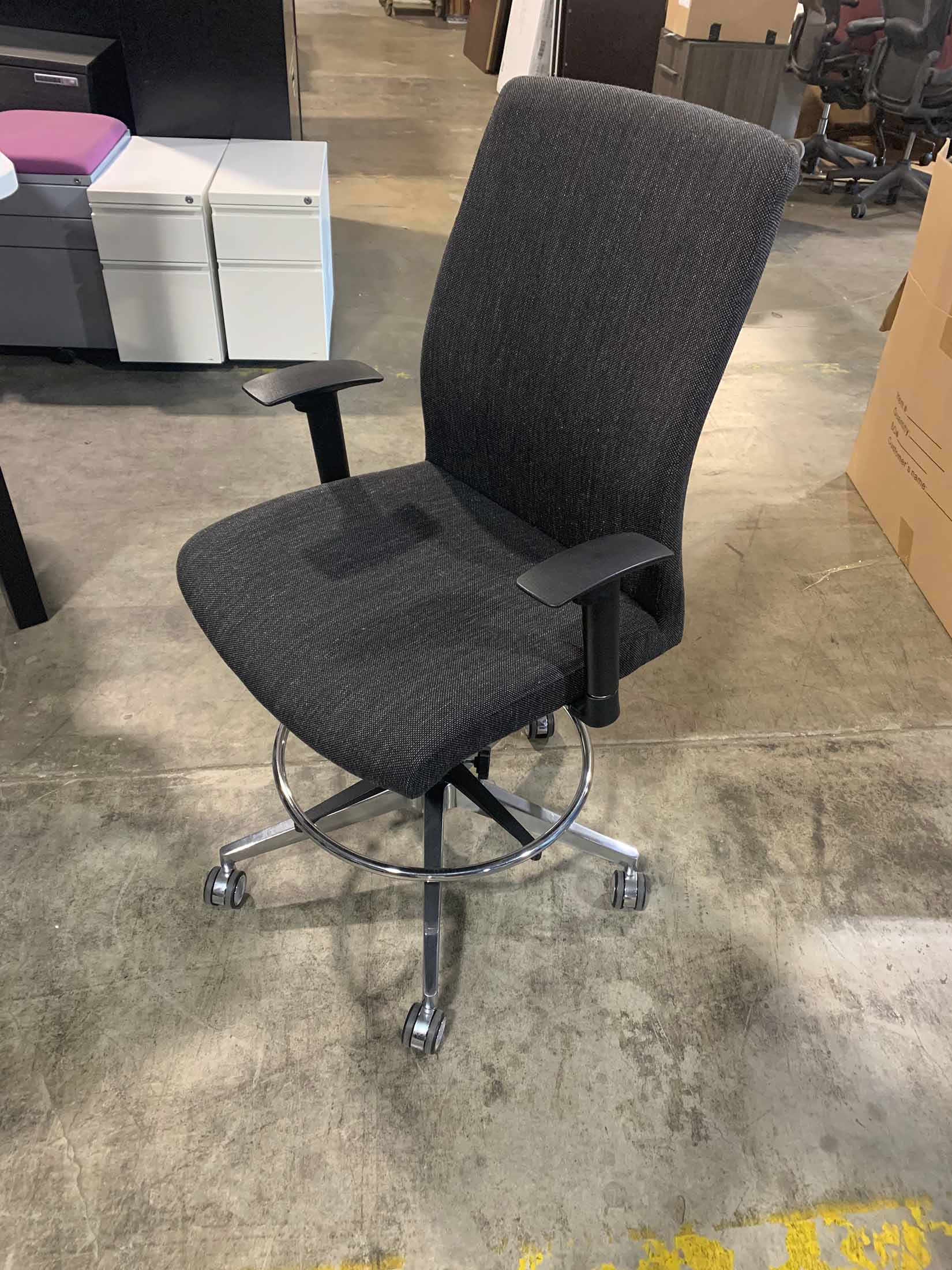 JSI Protocol Series High Back Stool | Capital Furniture