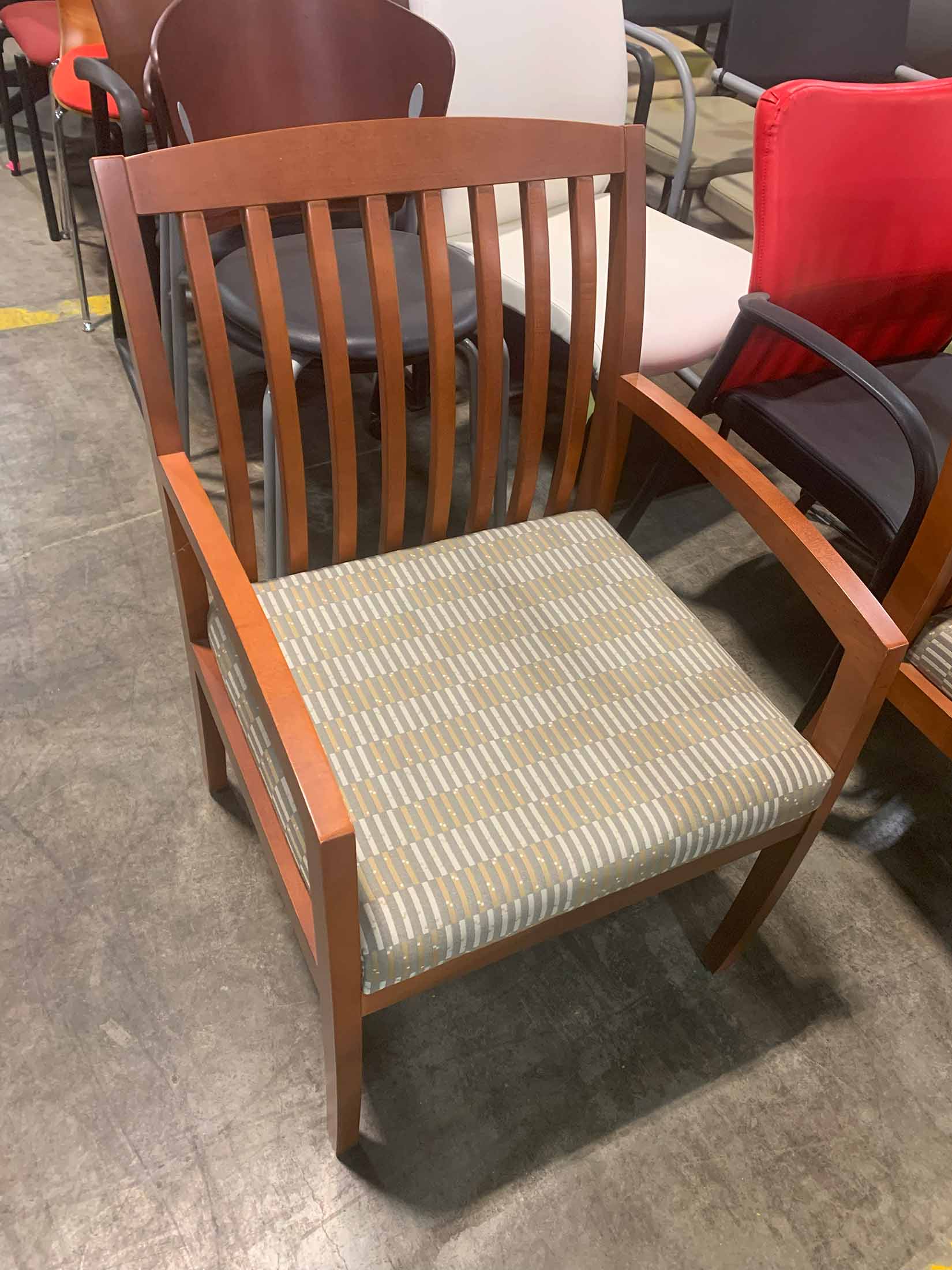 JSI Slat Back Guest Chair | Capital Furniture