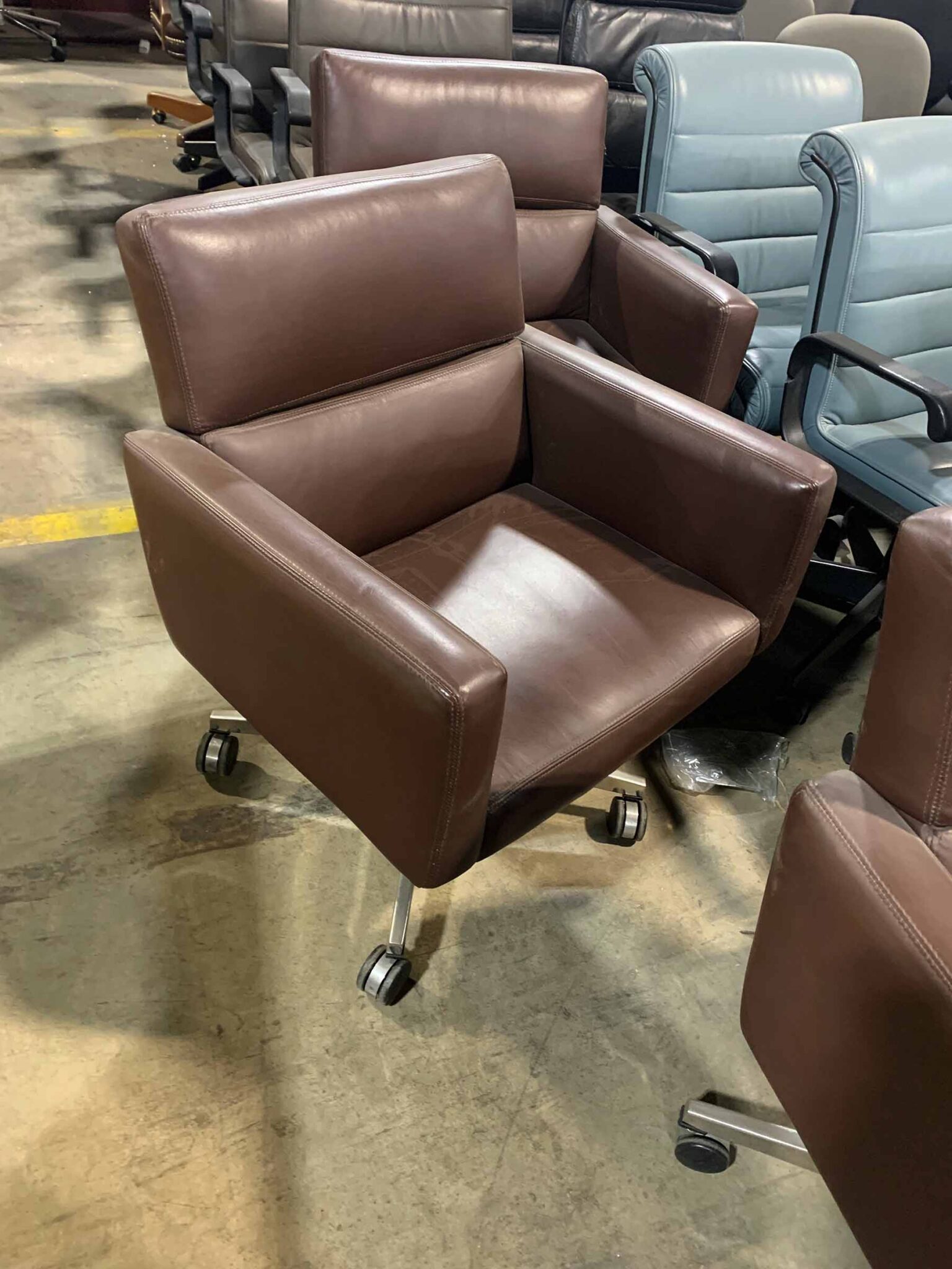 Leather Conference Chair | Capital Furniture