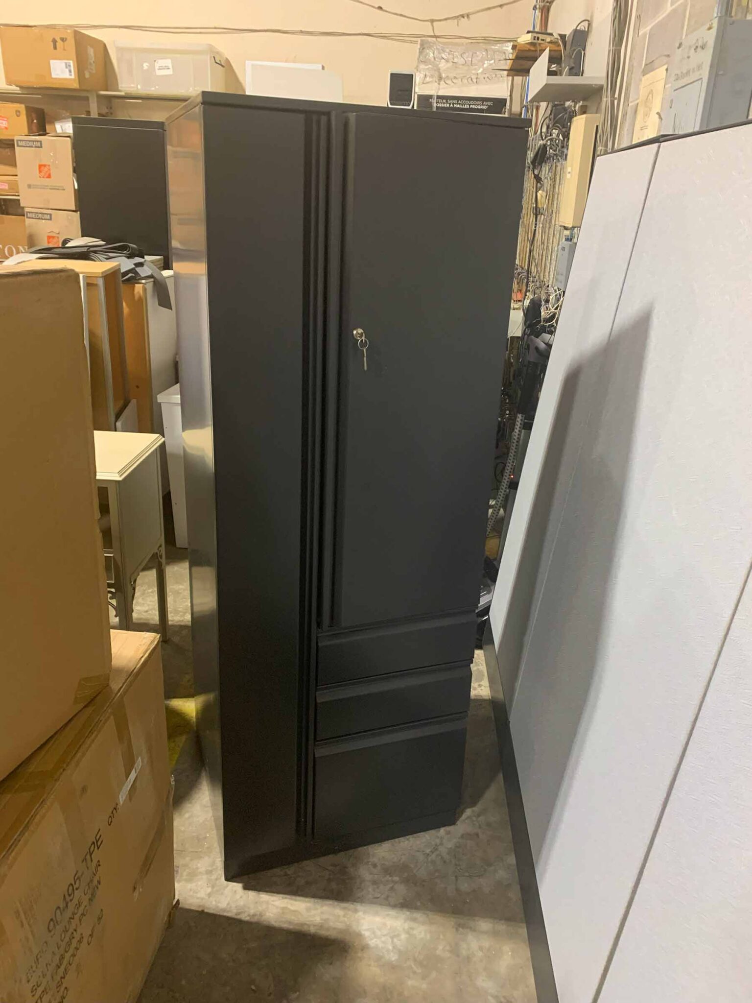 Metal Wardrobe/Storage Cabinet | Capital Furniture