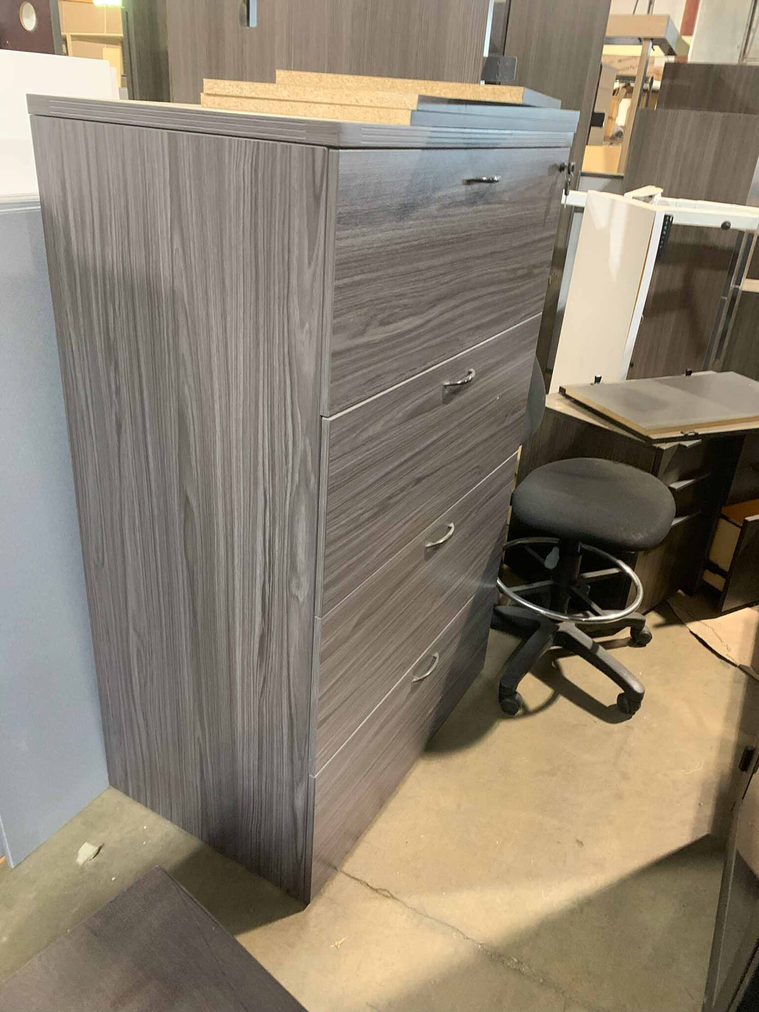 Office Star 4 Drawer latera File Cabinet | Capital Furniture