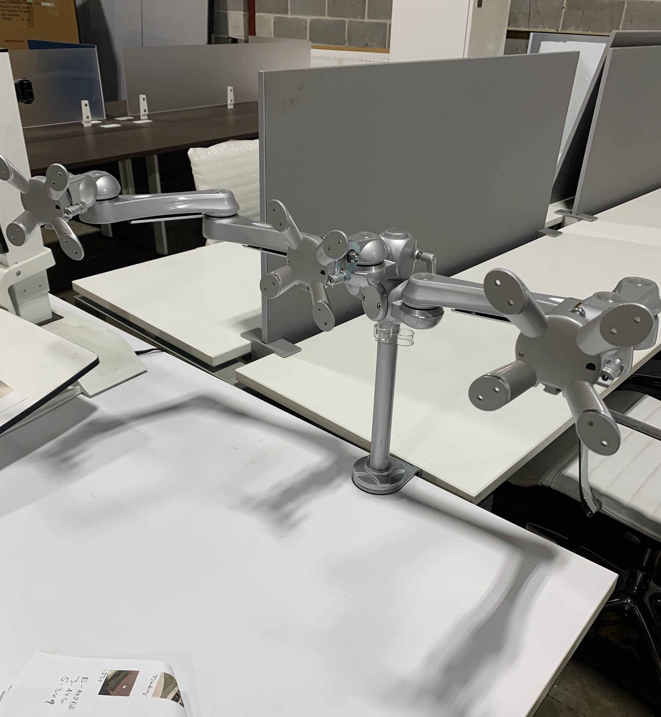 Three Arm Monitor Arm | Capital Furniture