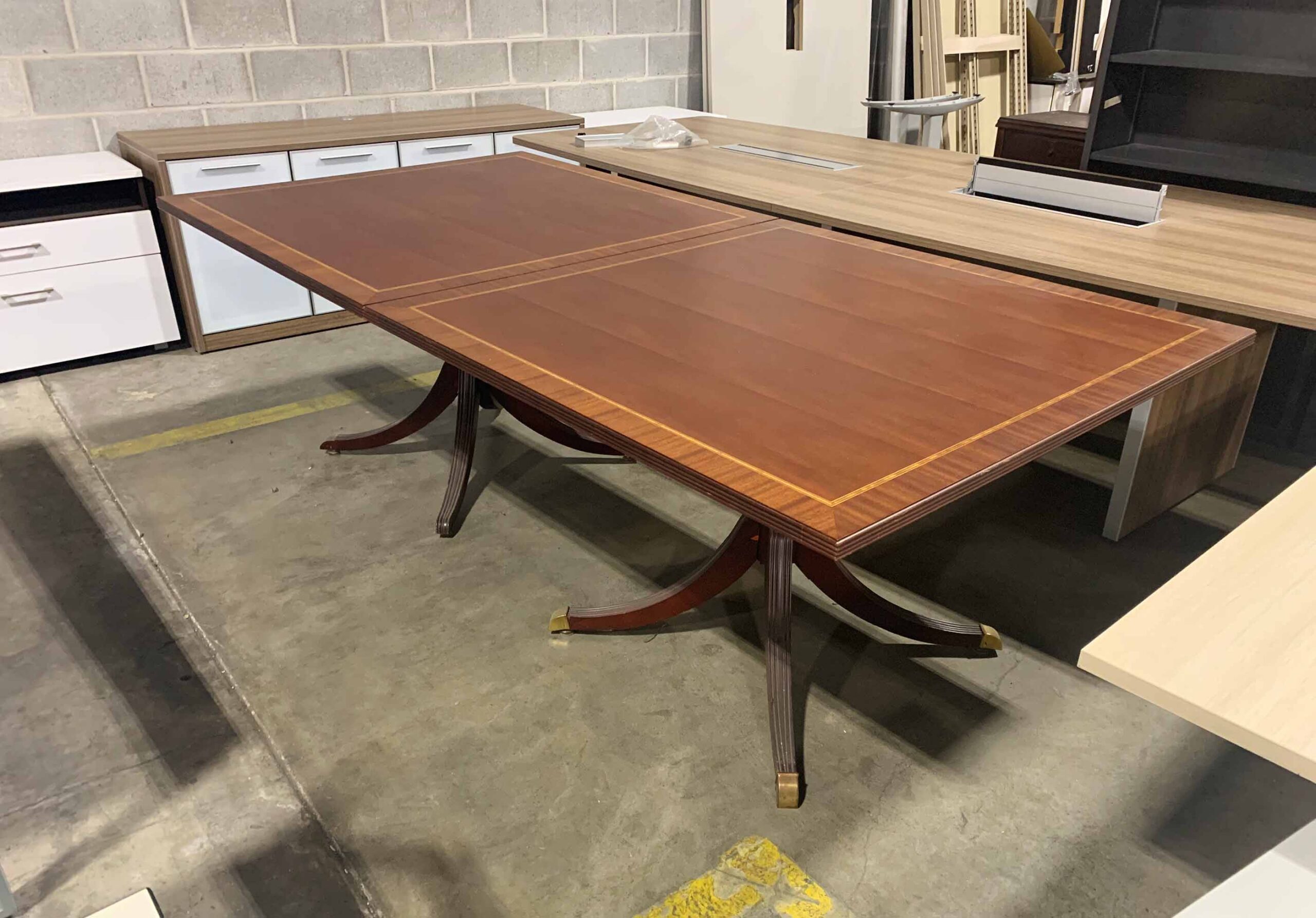 Traditional 48” x 96” Conference Table | Capital Furniture