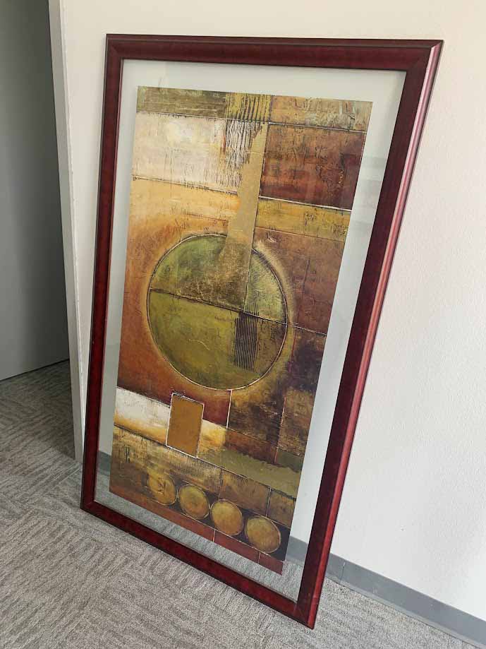 38” x 64” Abstract | Capital Furniture