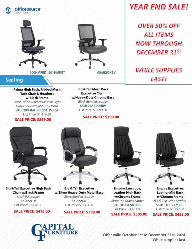 Office Furniture Sales | Capital Furniture | Houston, TX